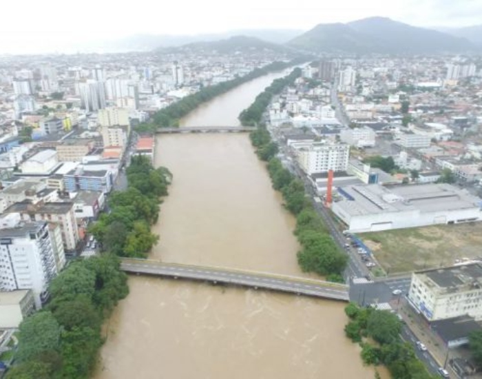 Quase 5 décadas depois da enchente de 74, Rio Tubarão continua sem ...